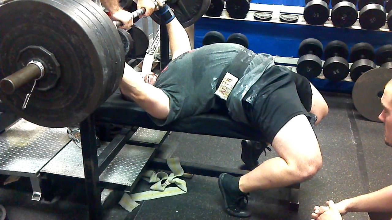 Justin Bethune 500 lb RAW Bench press @ 242 - YouTube