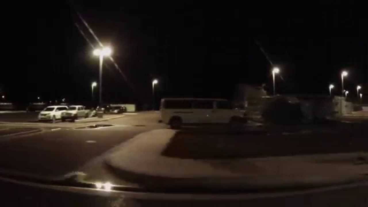 Night Drive through Perryville Prison, Goodyear, Arizona, 19 July 2015 ...