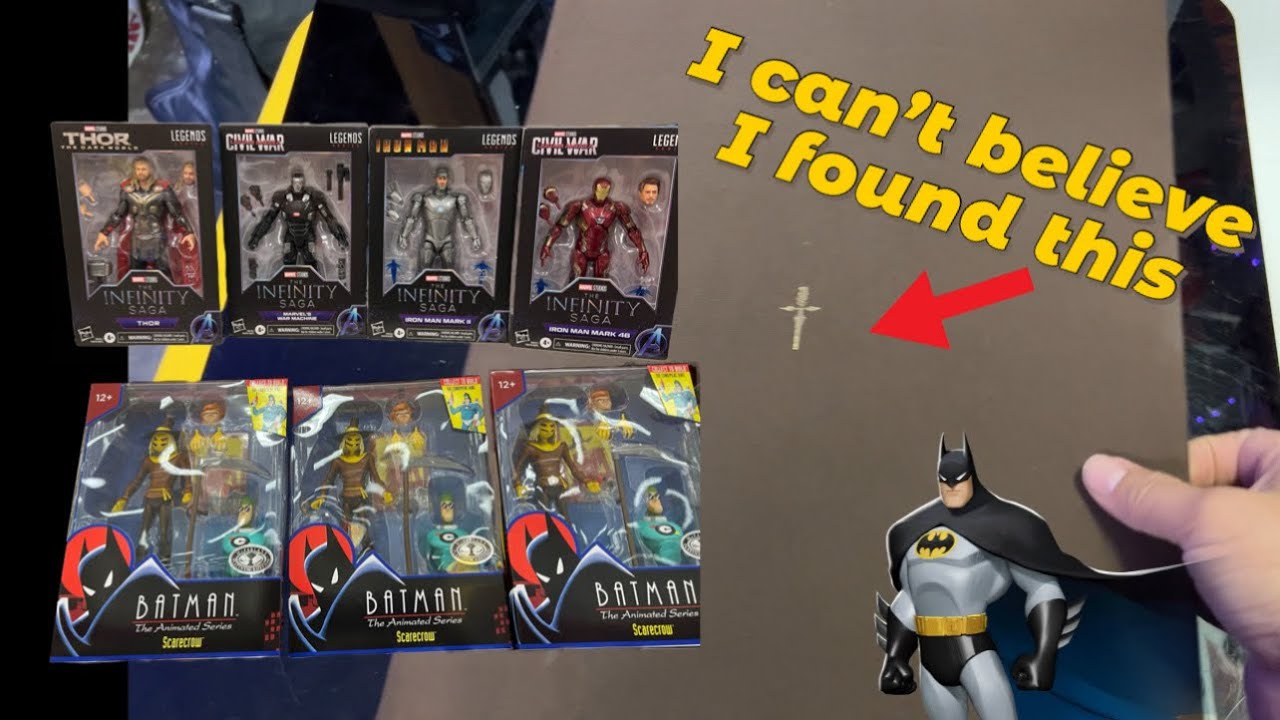 Rare Flea Market Find/ Batman The animated series haul *Chases found ...