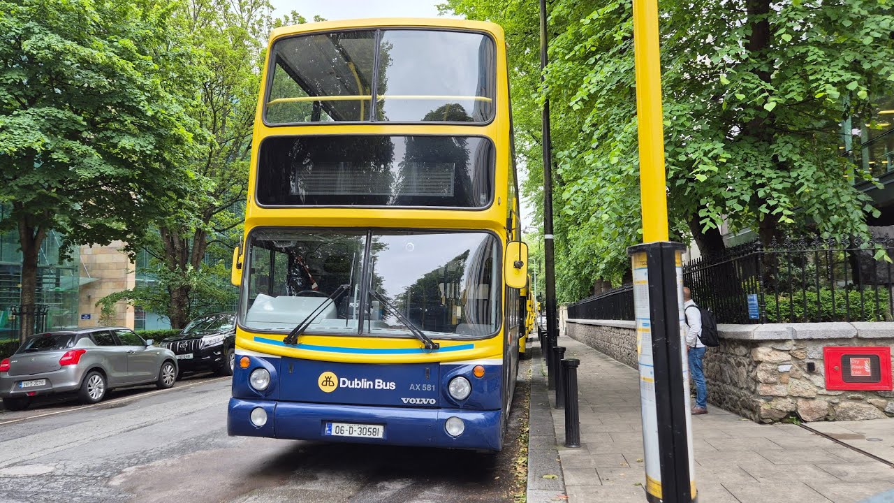 Dublin Bus | ALX400 Volvo B7TL AX587 (06-D-30587) | Service X25 - YouTube