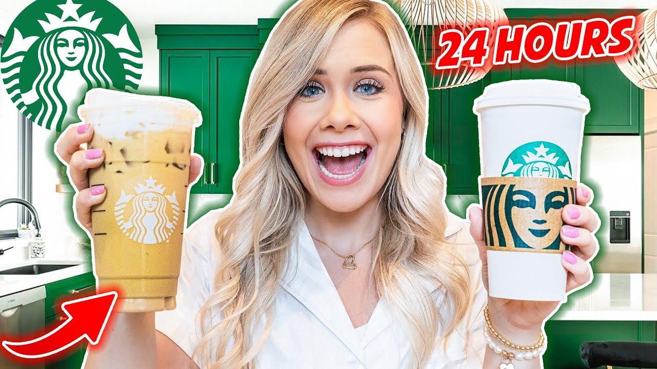 ORDERING STARBUCKS EVERY HOUR FOR 24 HOURS YouTube ORDERING STARBUCKS EVERY HOUR FOR 24 HOURS YouTube