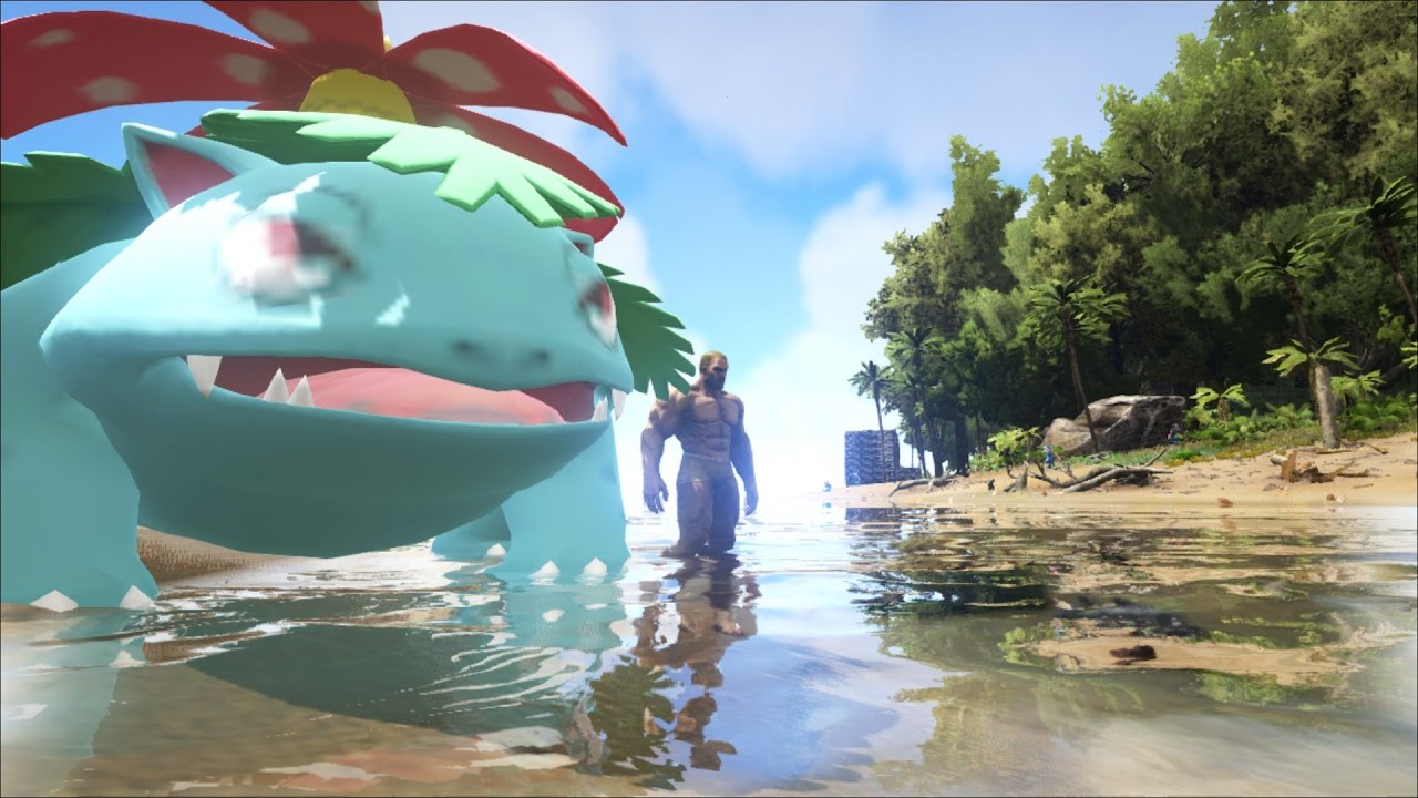Pokemon 3D/Ark Survival Evolved #1: Getting Started - YouTube