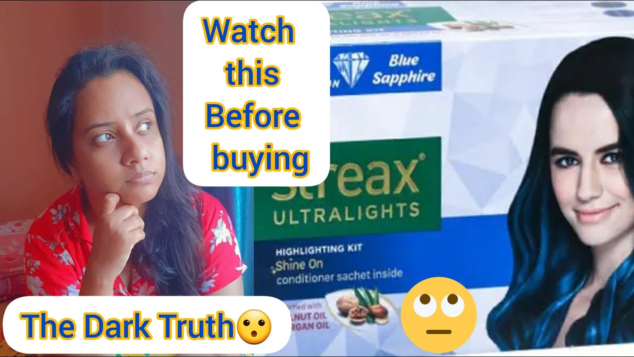 Streax Ultralights Blue sapphire// Trying & Review Streax gem ...