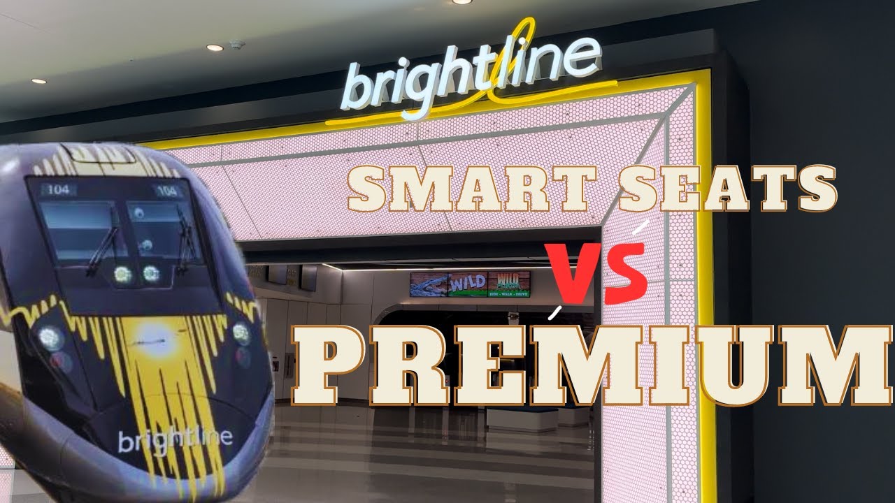 Brightline Train. Is Premium Worth It? - YouTube