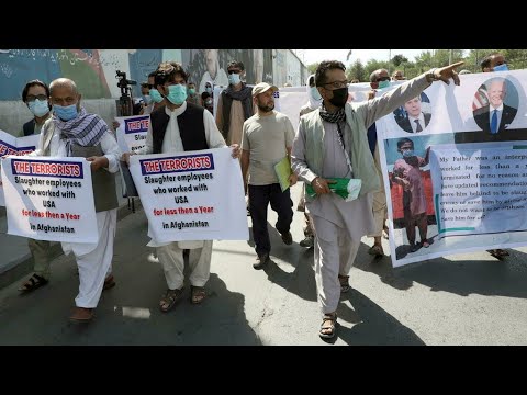 First group of evacuated Afghan interpreters arrives in US • FRANCE 24 English