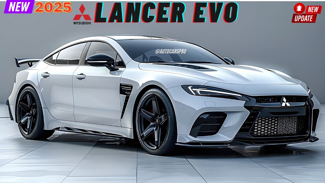 New 2025 Mitsubishi Lancer EVO - The Ultimate Street Beast! Watch Now ...