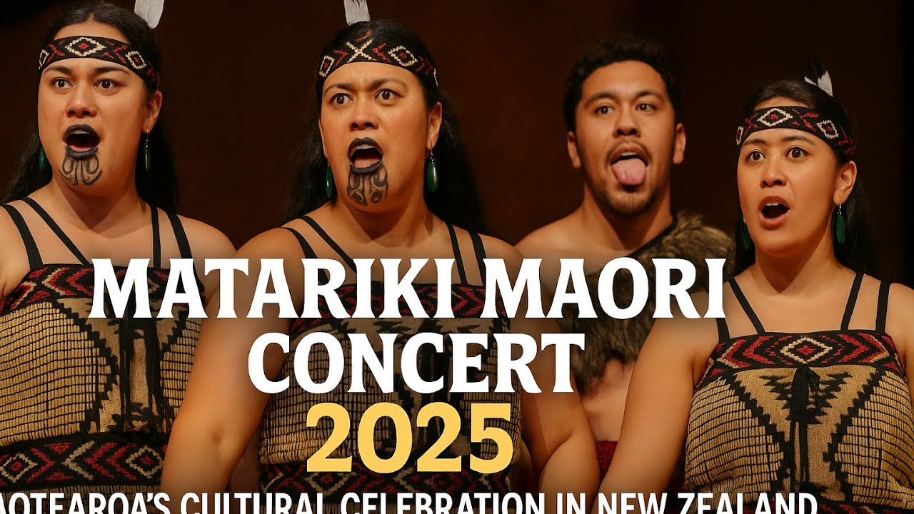 Matariki 2025 Concert Highlights | Māori Songs, Haka, and Traditions ...