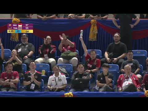 Defending SEA Games champions Indonesia book men's basketball semi-final clash with the Philippines