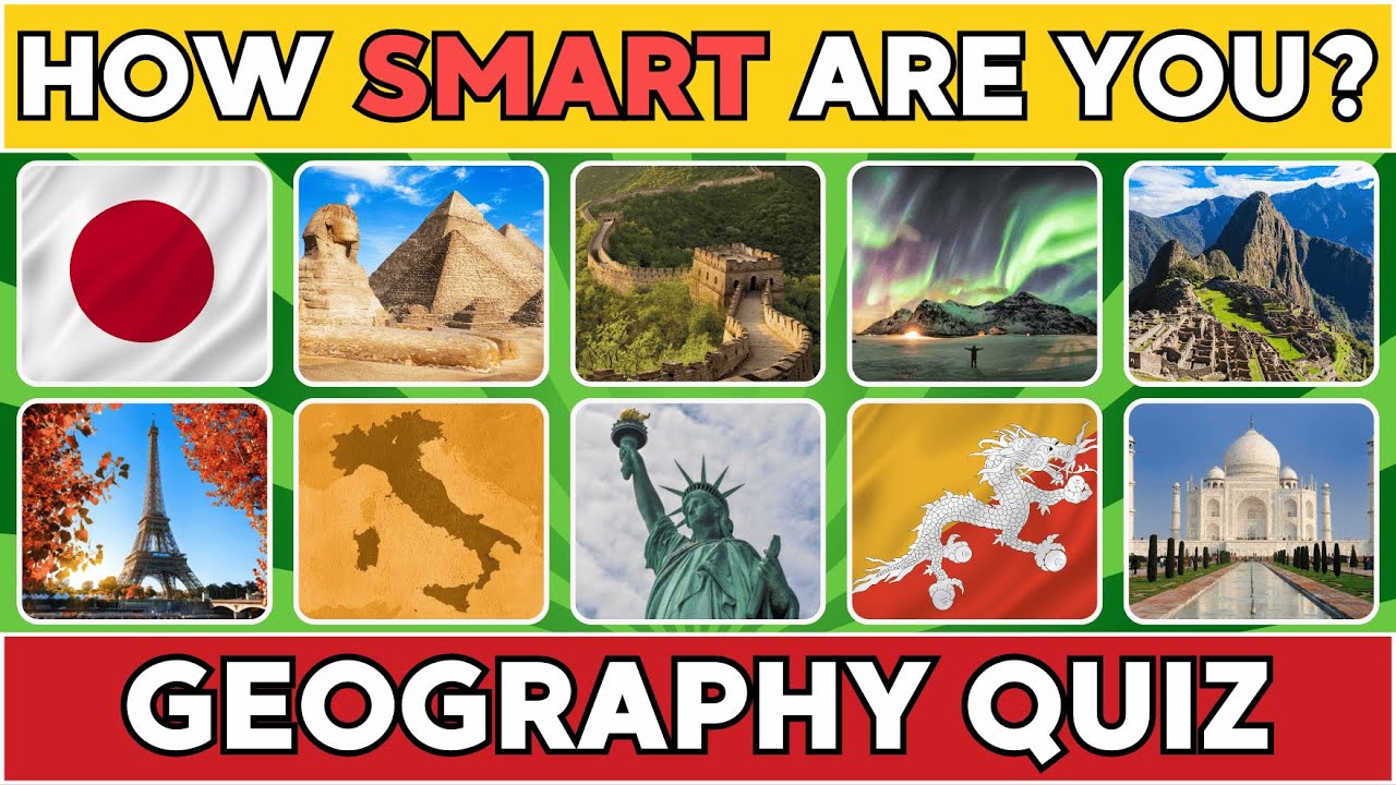 🌍 Fun Geography Quiz: 50 Questions to Test Your Knowledge! - YouTube