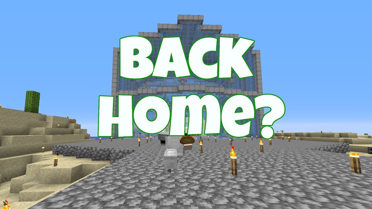 Time to Get Back Home! w/Zach Minecraft - YouTube