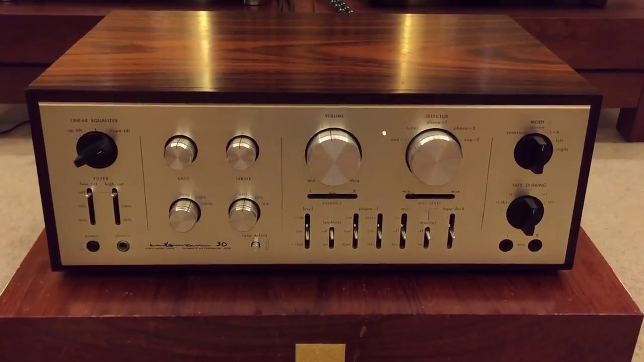 Test pre Luxman CL-30 ( Máy đẹp xuất sắc. LH: 0917617761) - YouTube