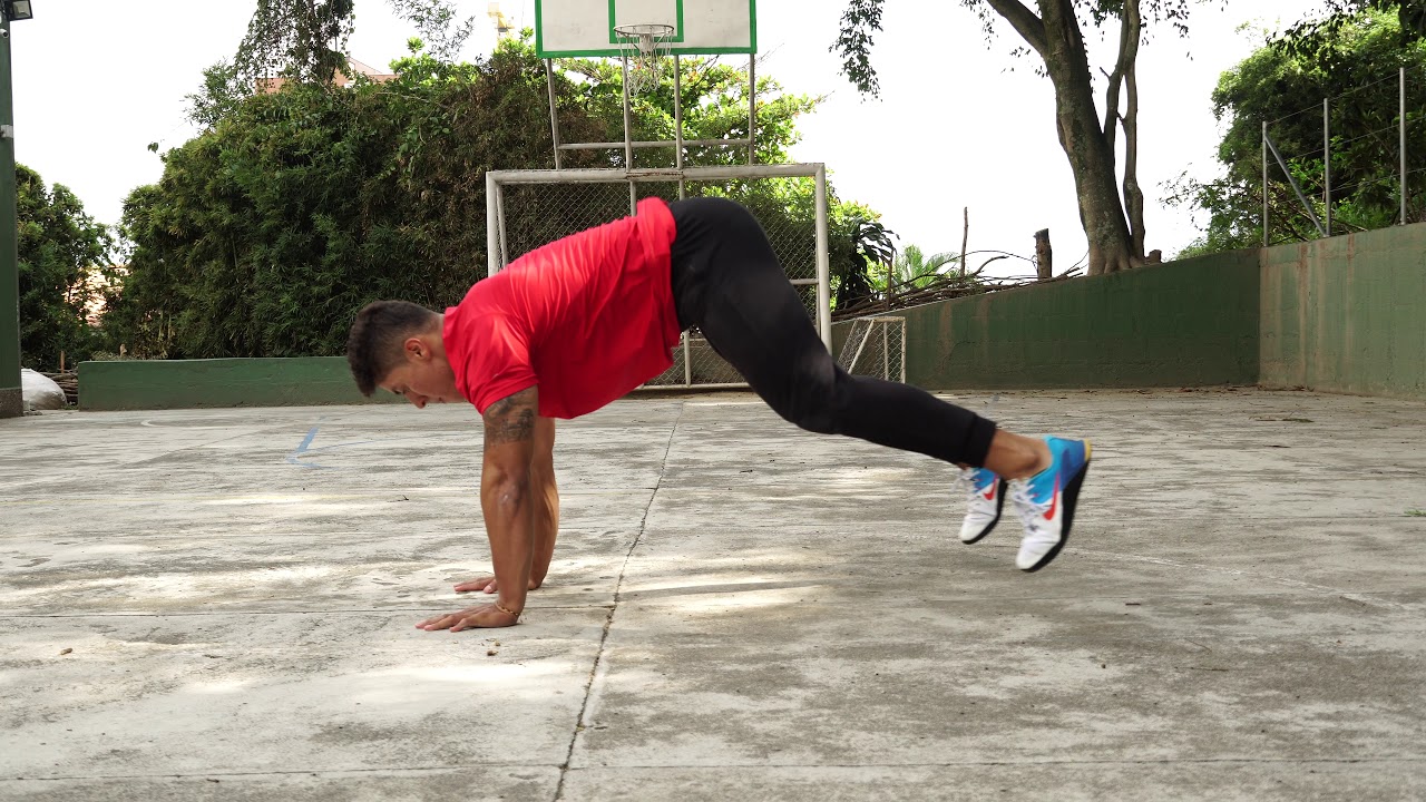 Half burpees - YouTube