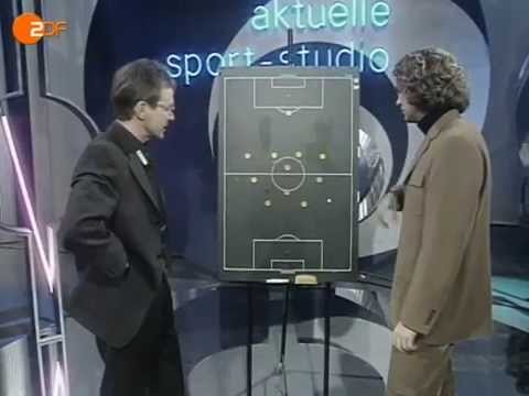 Ralf Rangnick im Sportstudio über die Viererkette (1998) [English subtitles]