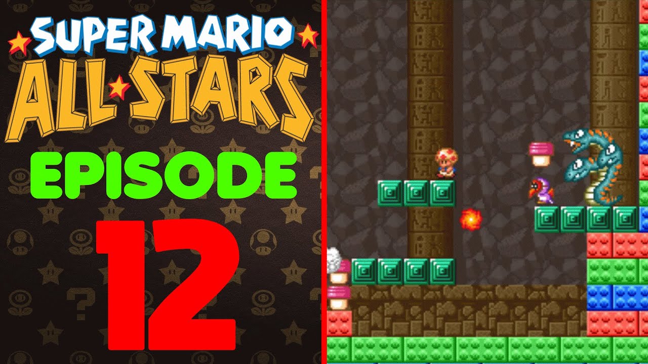 Super Mario All-Stars [12] : Toad devient Sonic ? [SMB2] - YouTube