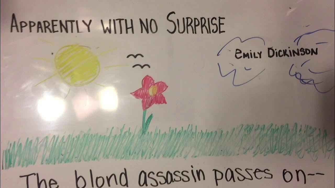 Apparently with no Surprise Emily Dickinson - YouTube