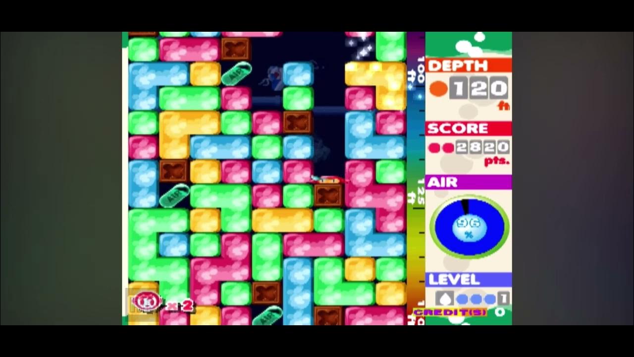 Namco Mr. Driller Arcade Longplay in December 31, 1999! - YouTube