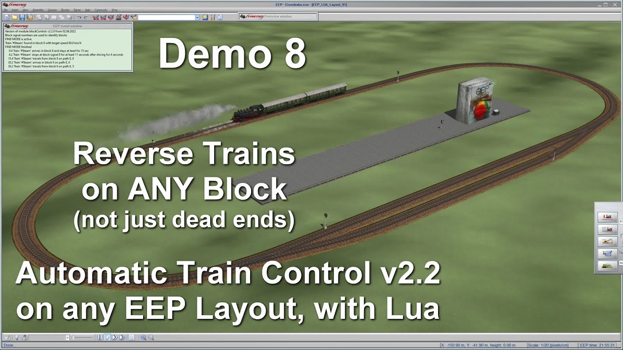 Automatic Train Control on any EEP Layout with Lua - v2.2 - 8 - YouTube