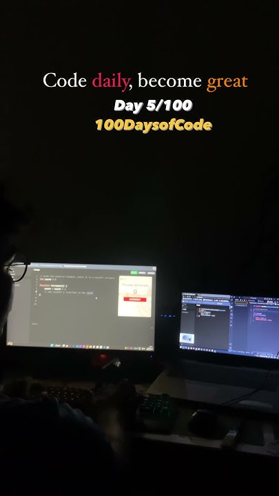 Day 5 of #100daysofcode #coding #consistency #preparation #softwareengineer #study - YouTube