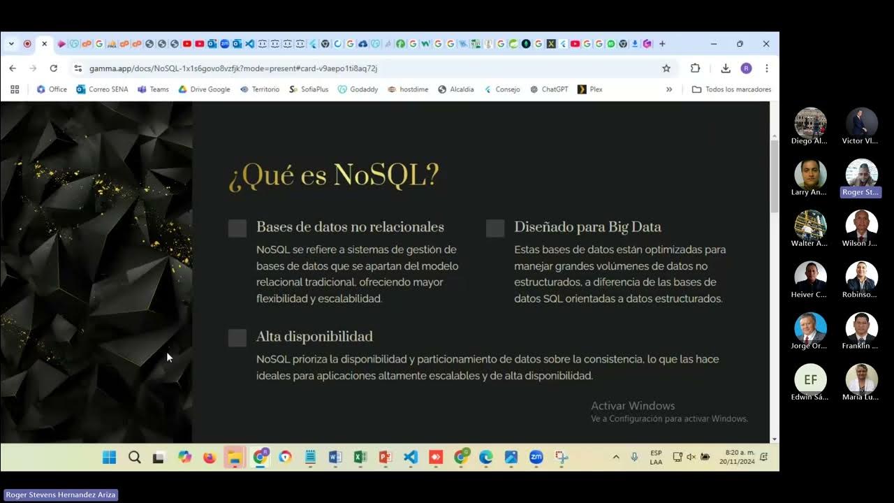 Parte 21 Introduccion a NoSQL - YouTube