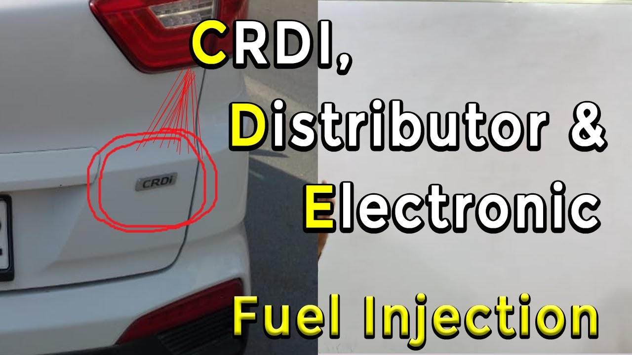 Common Rail Direct Injection (CRDI) II Distributor System II Electronic ...