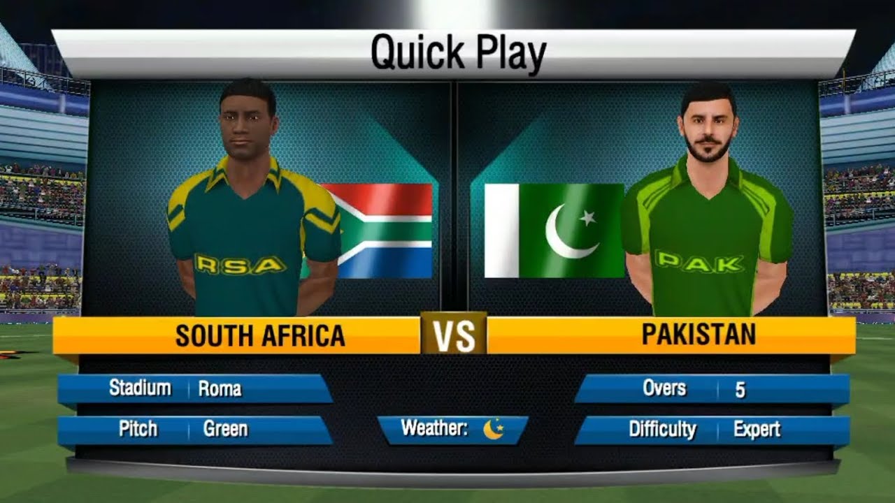 🔴 SA vs Pak: Cricket Match || 5 Over Match ||1st Inning - YouTube