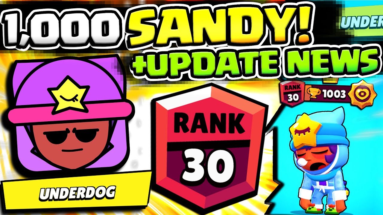 BREAKING UPDATE INFO! & 1000 LEGENDARY SANDY PUSH IN SHOWDOWN! RANK 30 ...