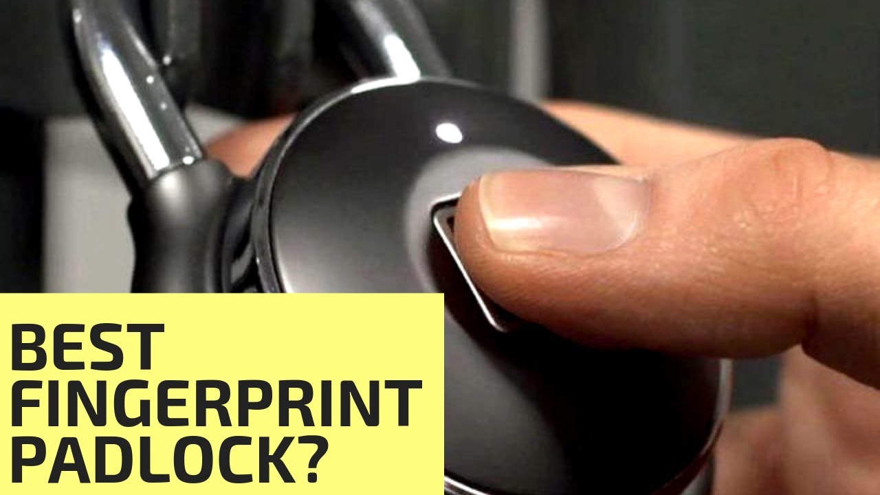 Fingerprint Lock/Padlock Overview - Security Gadgets, Smart Padlock ...