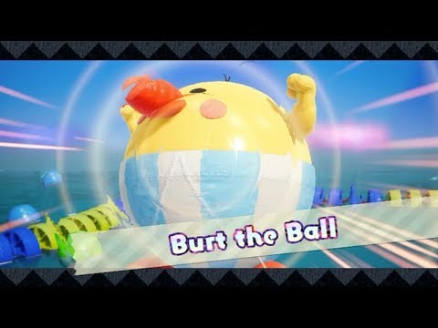 Yoshi's Crafted World Part 18: Bouncing Burt the Ball - YouTube
