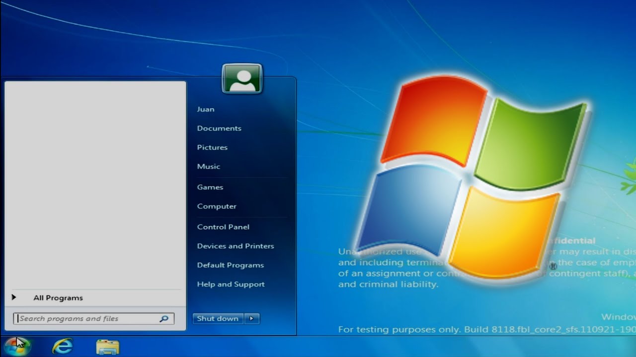 Installing Windows 8 Build 8118. - YouTube