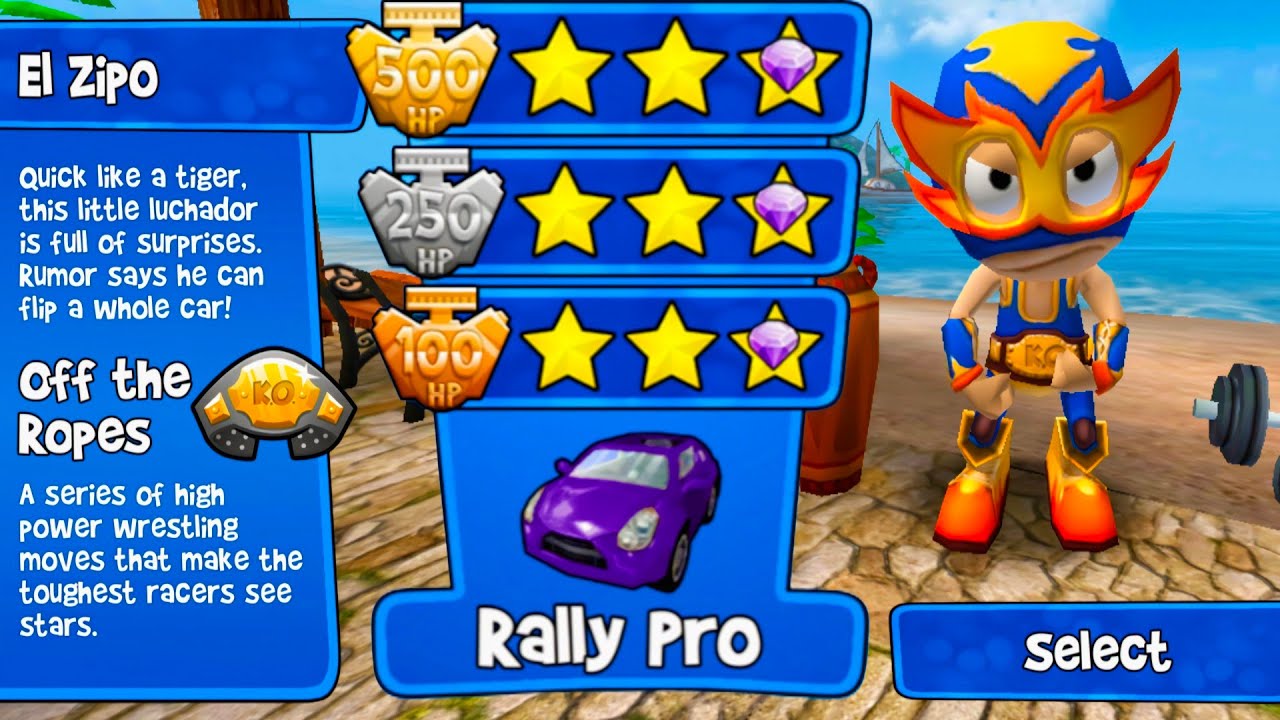 Rally Pro 500 HP Championship Gameplay Part 2 (Beach Buggy Racing 2014 ...