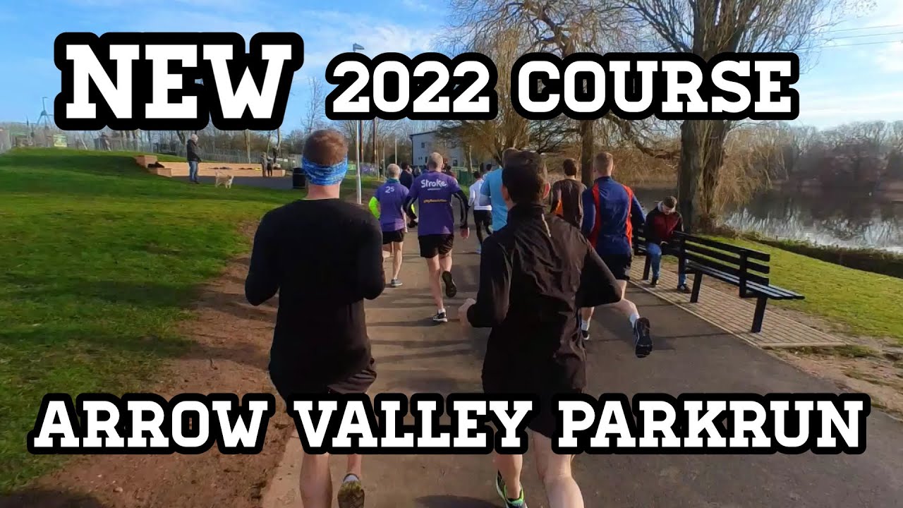 ARROW VALLEY PARKRUN - NEW 2022 COURSE - full 5km route - REDDITCH ...