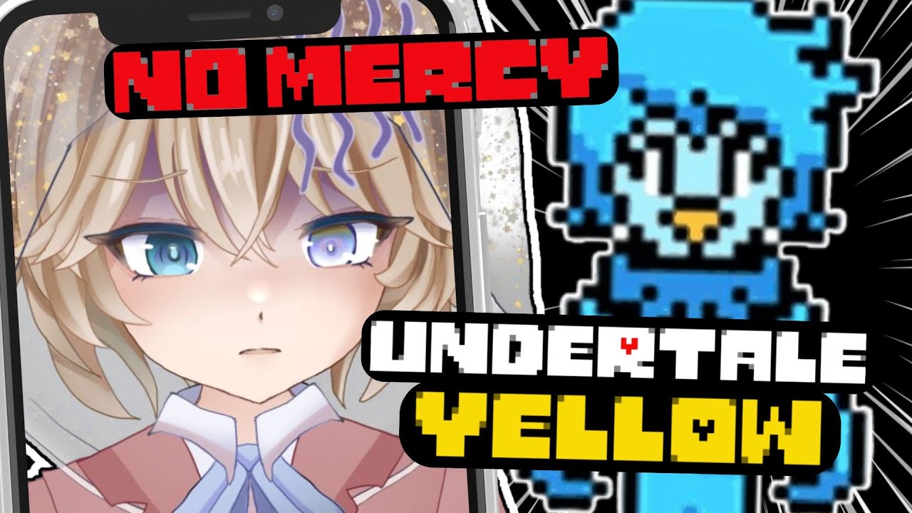 【UNDERTALE YELLOW】VTuber BLIND Playthrough!! WORST ending?? #shortslive ...