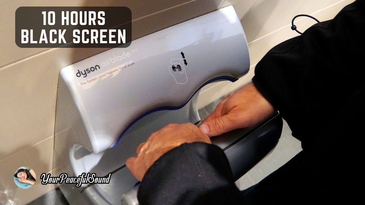 Hand Dryer Sound | Soothing WHITE NOISE Sounds | Relax, Focus or Fall ...