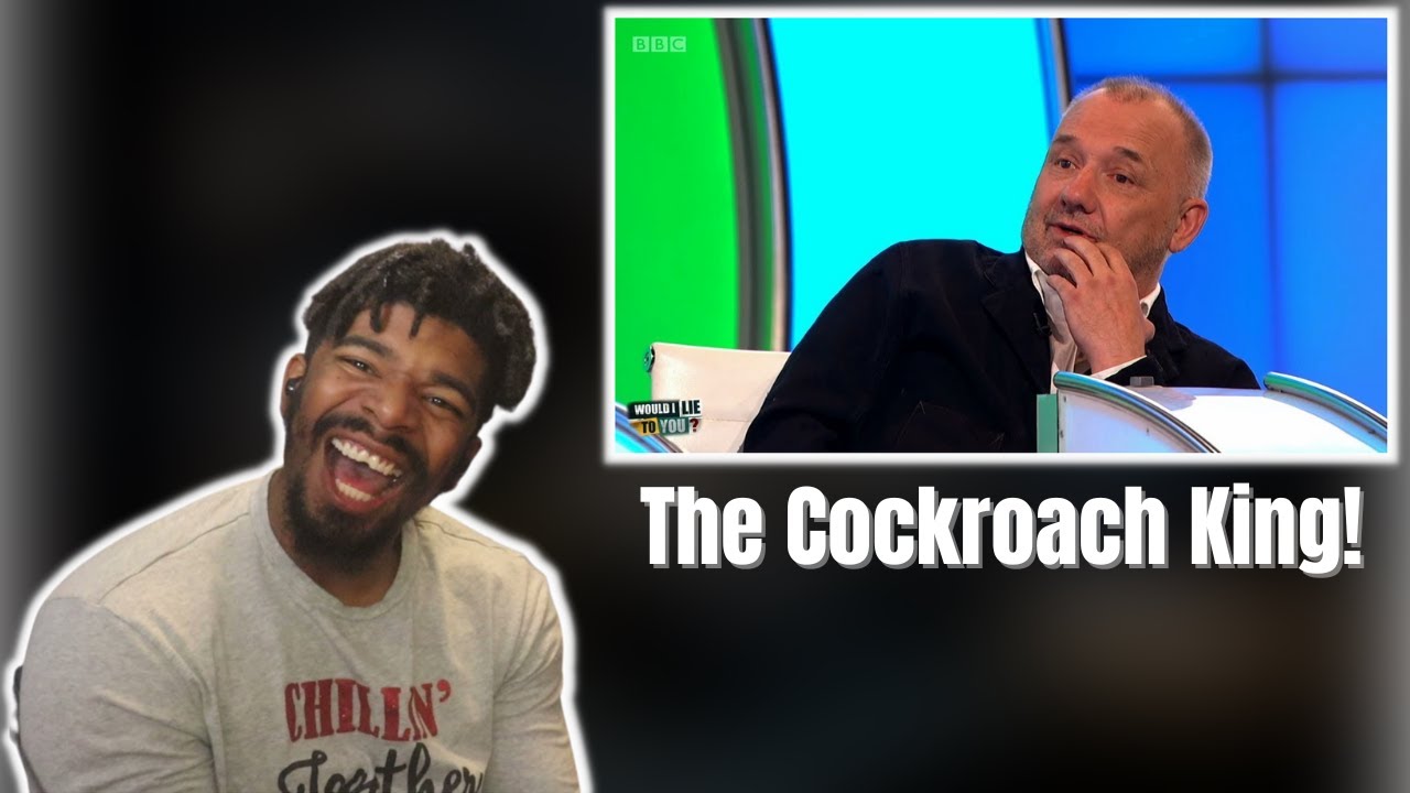 AMERICAN REACTS TO Bob Mortimer, the Cockroach King - Would I Lie to ...