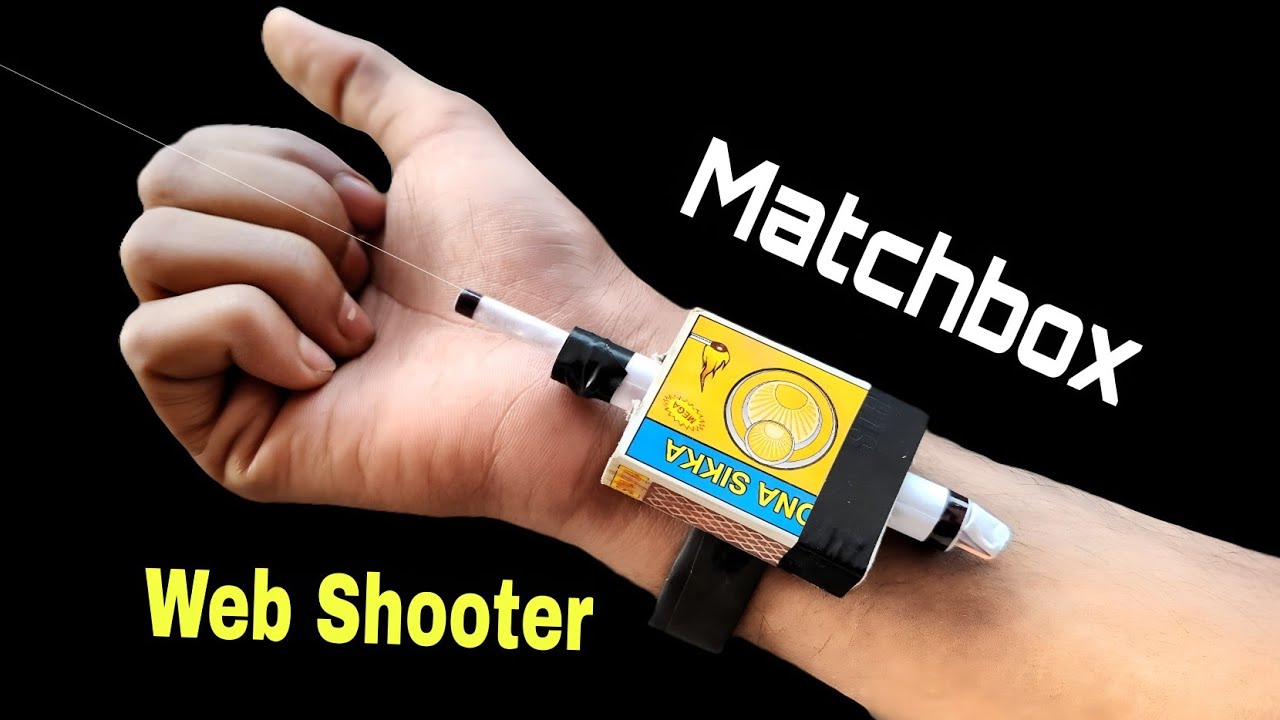 How to make Web Shooter with paper | Easy web Shooter | Paper with ...
