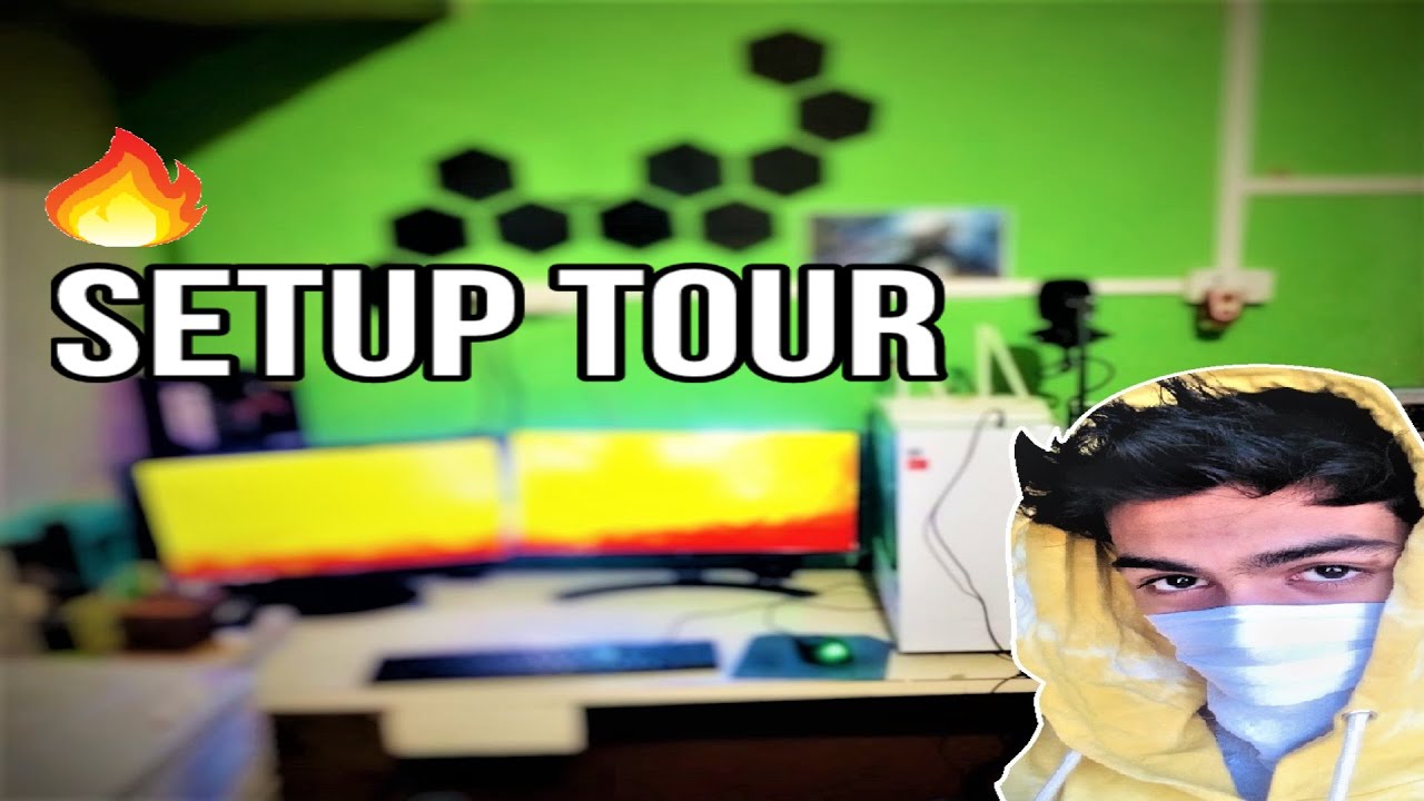 100 MILLION DOLLAR GAMING SETUP TOUR 🔥 #setuptour - YouTube