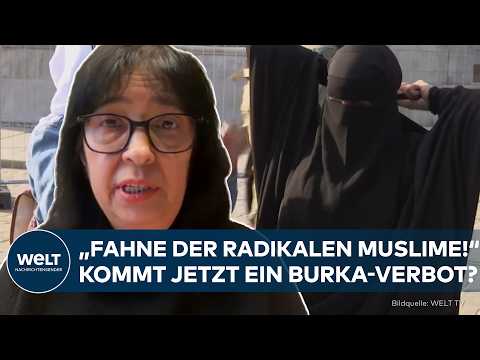 DEUTSCHLAND: „Fahne der radikalen Muslime!“ – Kommt jetzt ein Verbot der Vollverschleierung?