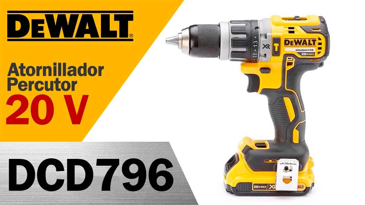 DEWALT DCD796 D2 El Mejor Taladro Percutor | opiniones y ofertas 2019 ...