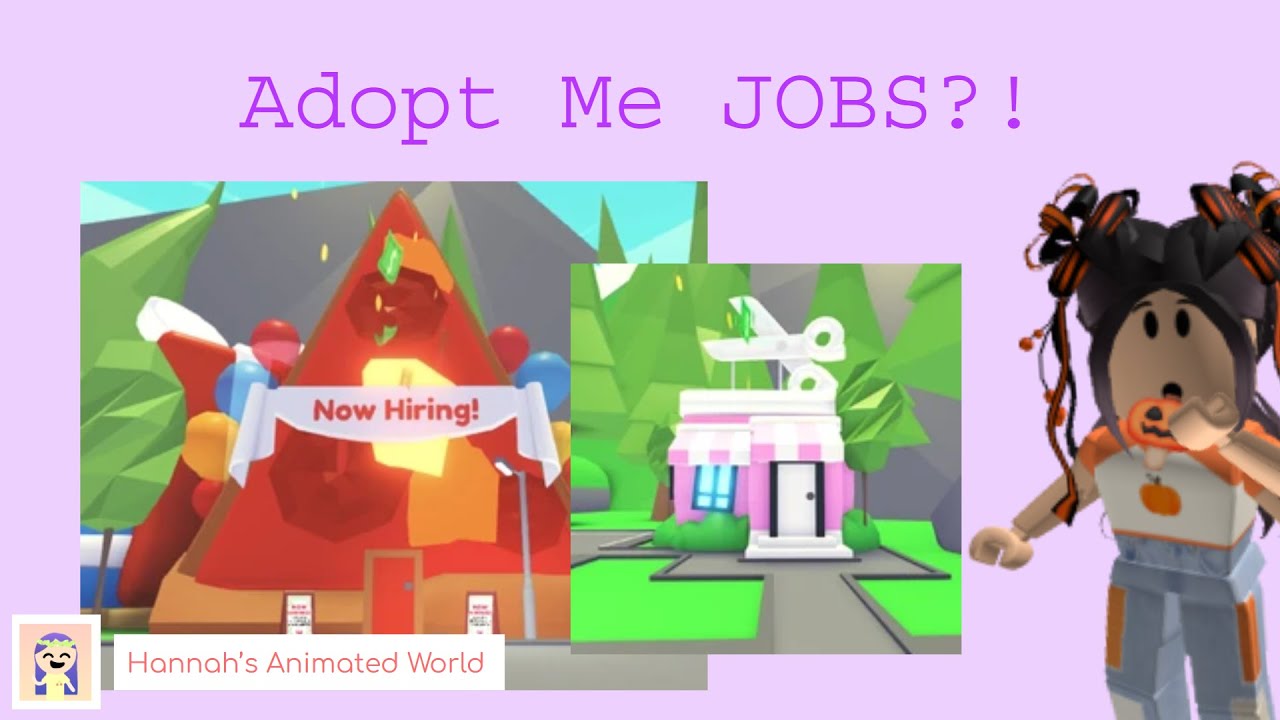 New *JOBS* in Adopt Me! (pizza shop and NEW salon!!) | Roblox - YouTube