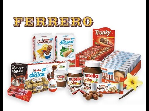 Products of Ferrero | Business empire of Ferrero India - YouTube