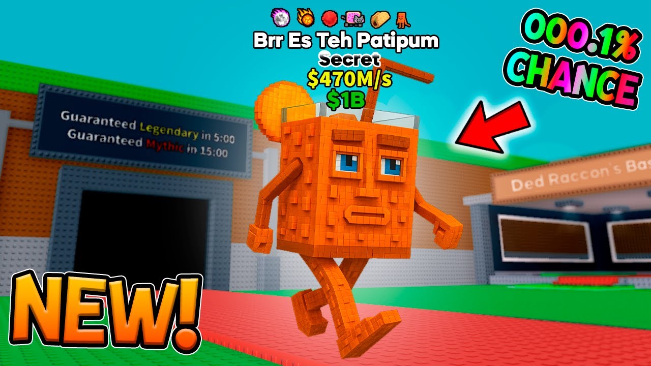 New Brr Es Teh Patipum 😱 Steal a Brainrot Funny Moments Memes - YouTube