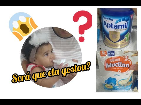 Primeira mamadeira... Será que ela gostou?! 😱