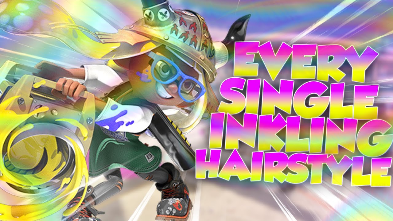I Ranked Every Single Inkling Hairstyle - YouTube