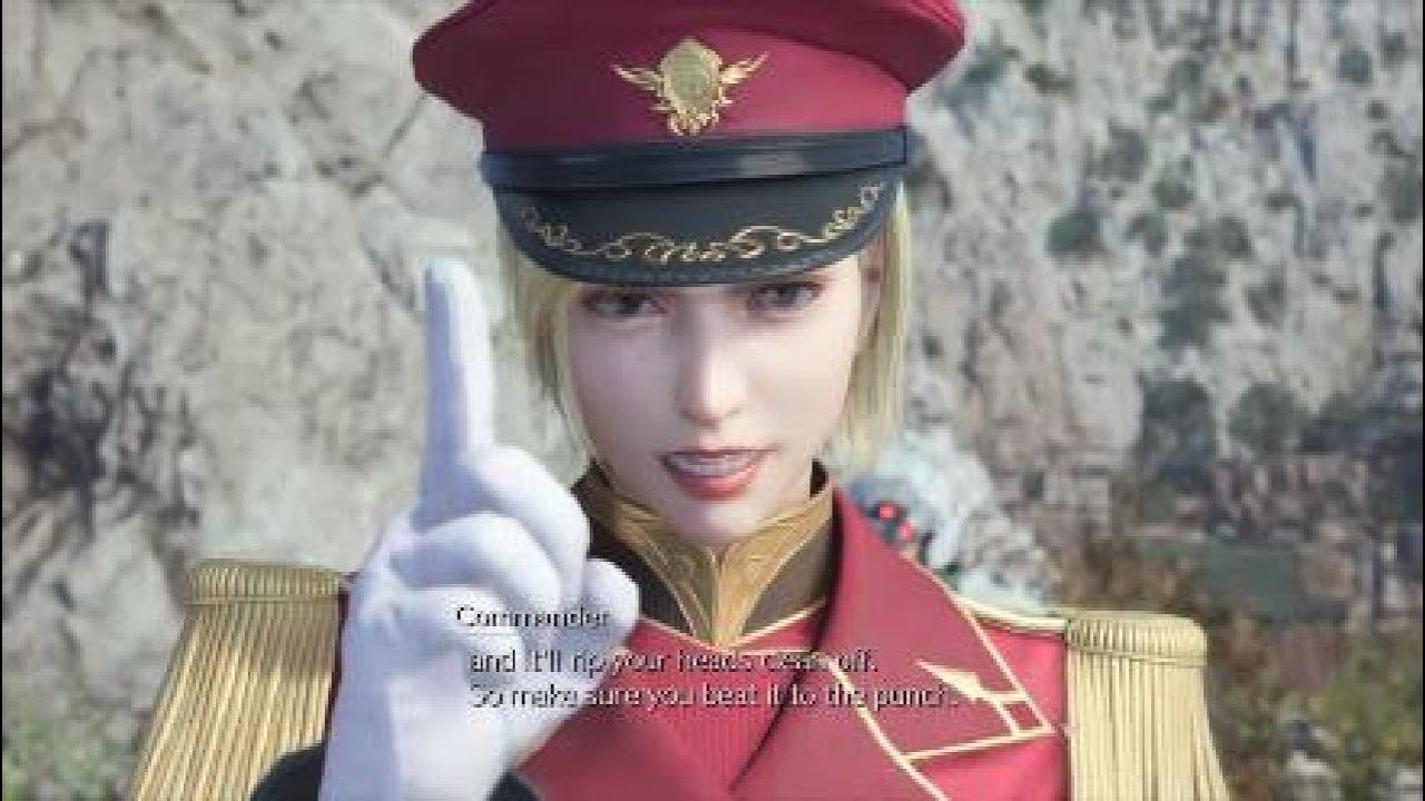 Cloud helps the hot Shinra Commander AGAIN - Final Fantasy 7 Rebirth ...