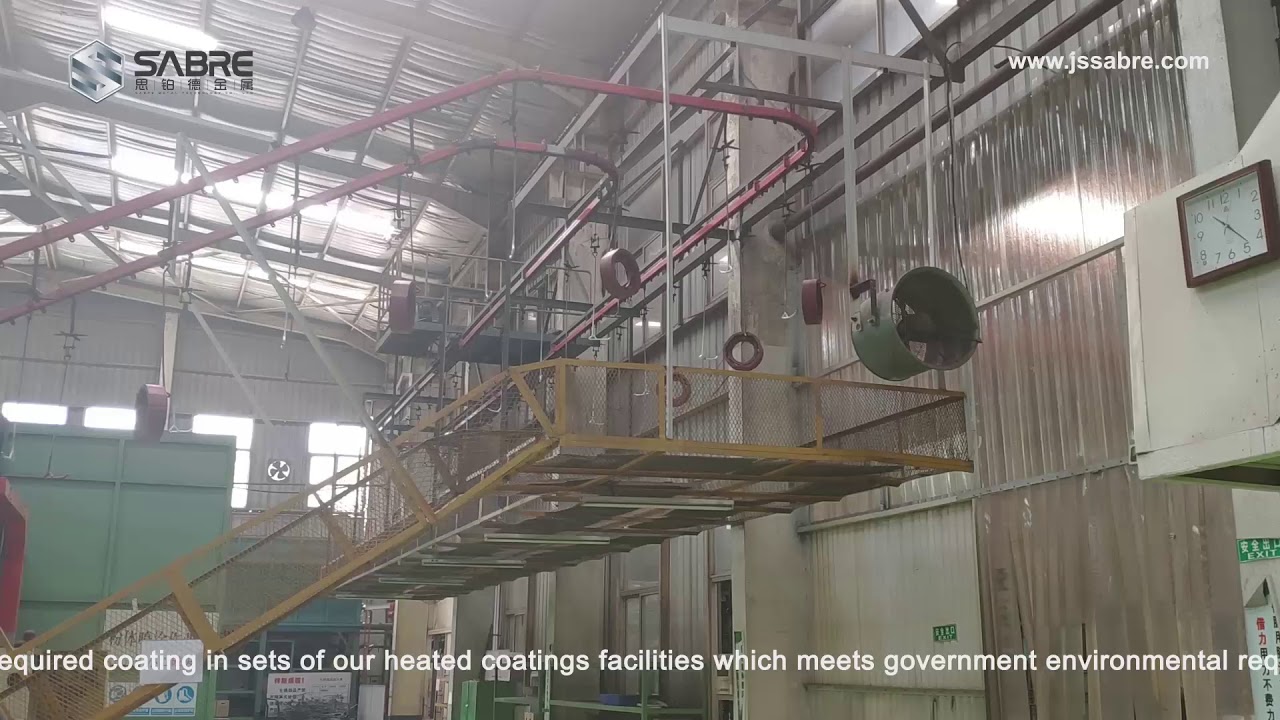 Industrial Coating Production Line （Powder Coating&Shot Blasting ...