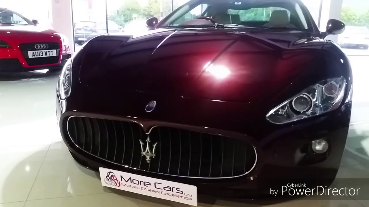WILLIAMS CERAMIC PAINT PROTECTION COAT ON MASERATI GT 2008 - YouTube