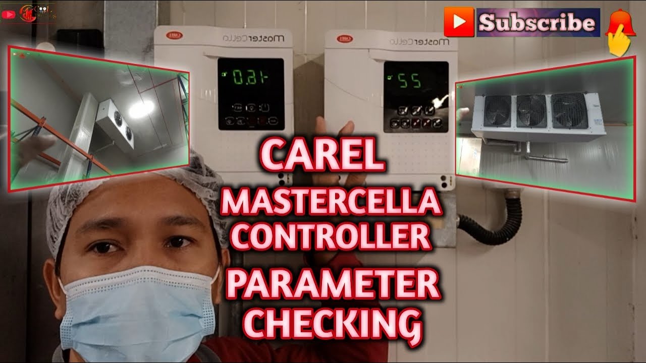 carel mastercella controller parameter checking - YouTube