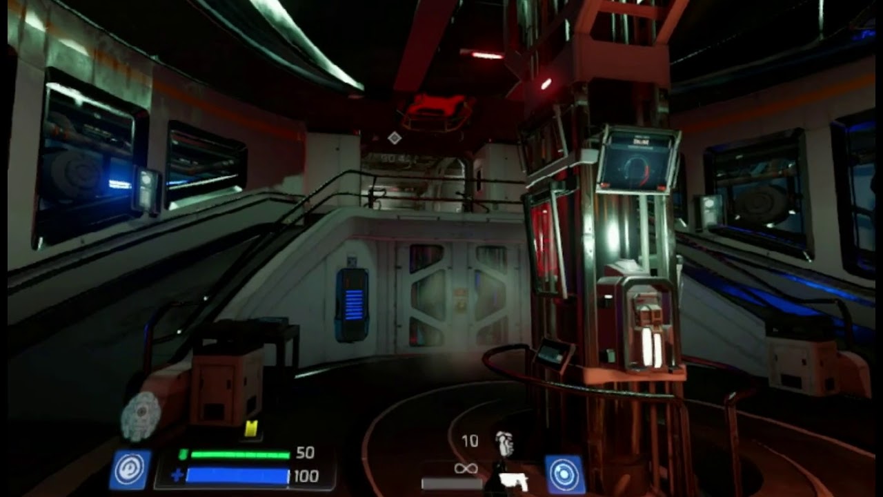 DOOM VFR Part 2 - Teleporter - Single Eye VR First Time Play - YouTube