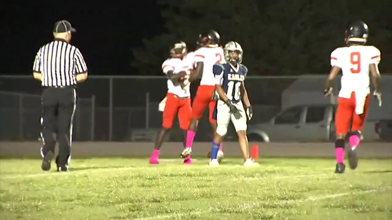 Leesburg High School's Wyatt Rector makes touchdown pass under pressure ...