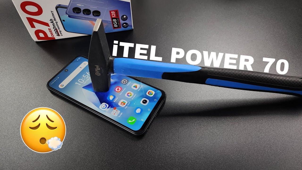 iTel Power 70 Screen Scratch Test & Durability Test 🔨🛠️ - YouTube